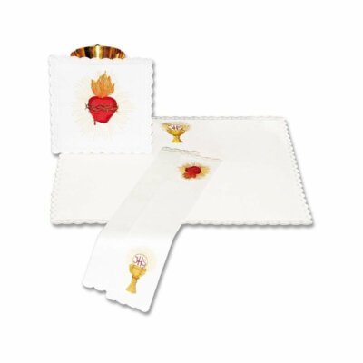 Altar linen Pall Corporal Purificator Lavabo towel Chasuble Vestment ...