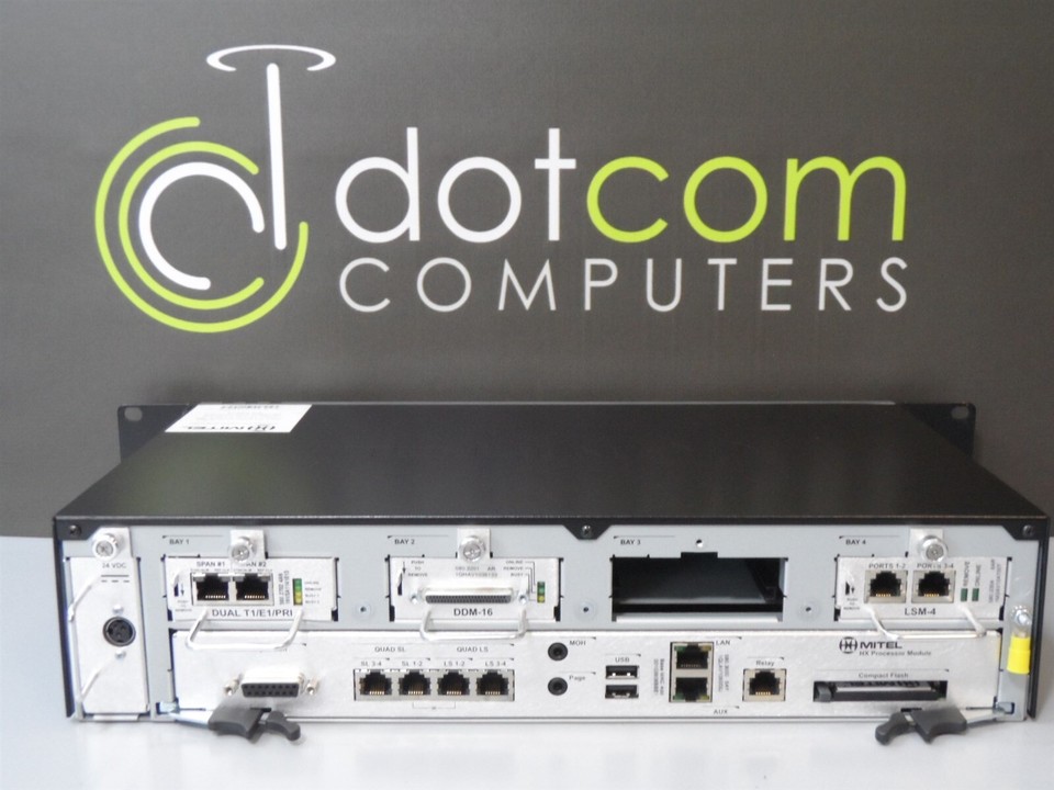 Mitel HX Controller 580.1003 REV AJ HX Processor Module 5000 V4 Dual T1 ...