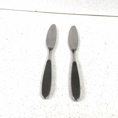 Lauffer Magnum Butter Knife Knive Pair 18/8 Stainless Mid Century ...