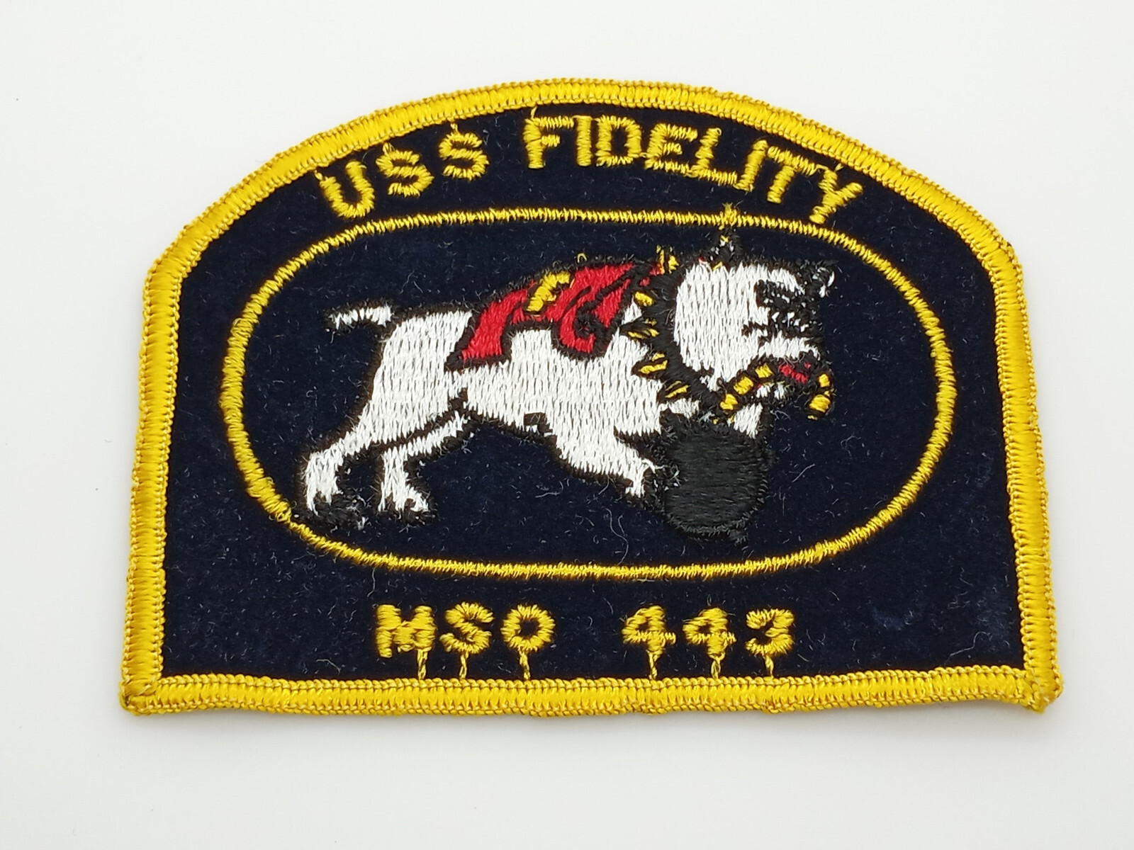 USS Fidelity MSO-443 Patch | eBay