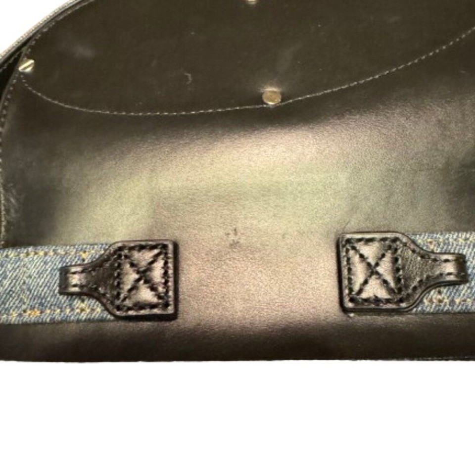 Diesel 1DR crystal-embellished Bag - Blue Denim | eBay