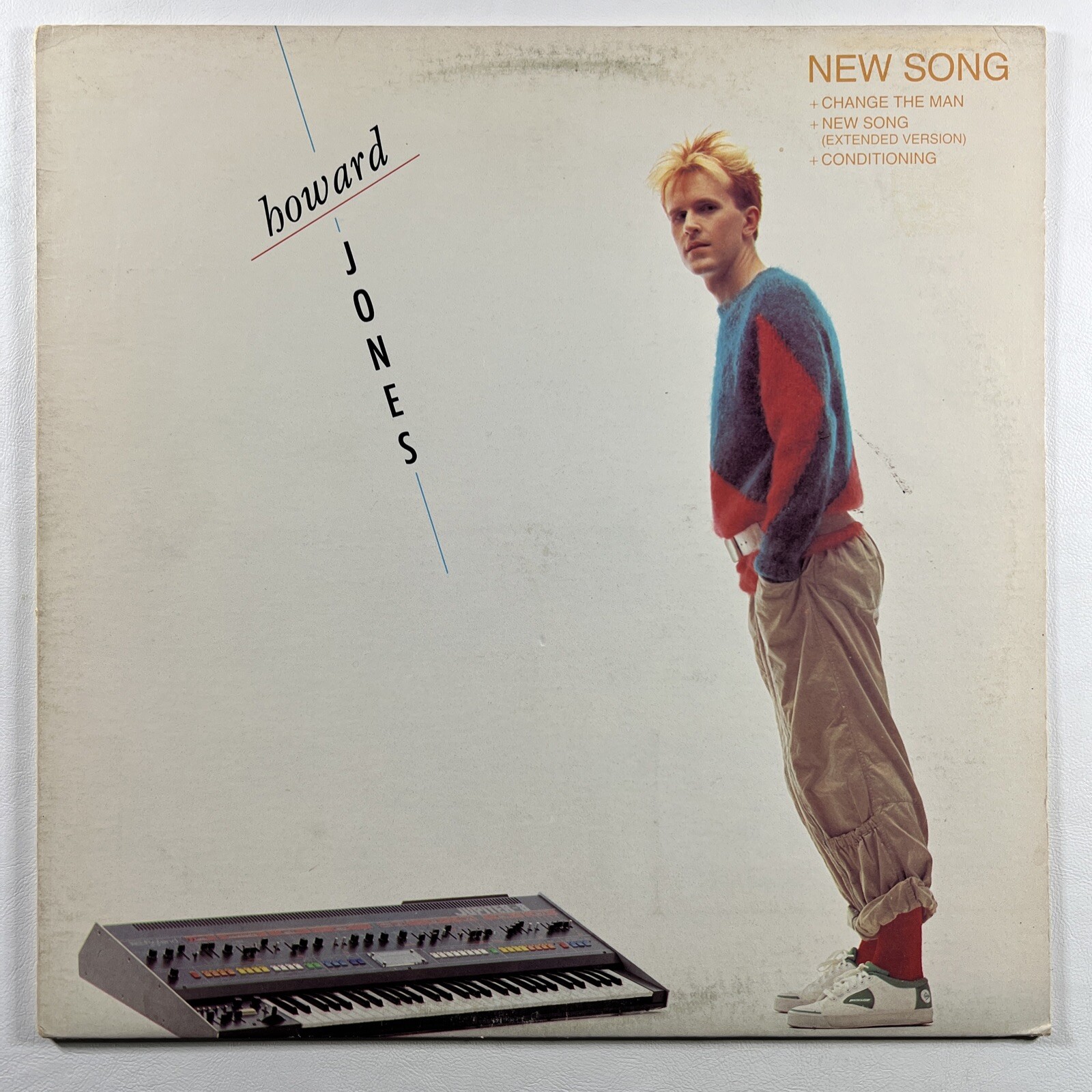 HOWARD JONES “New Song” LP/12" Elektra 66977 (EX) White Label Promo ...