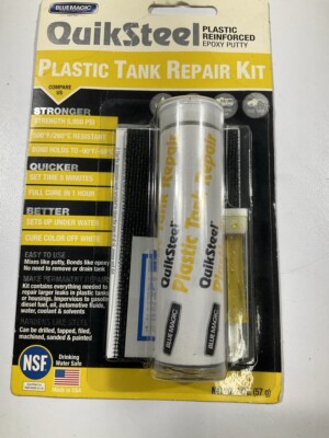 Blue Magic 6522KTRI Plastic Fuel Tank Repair Kit 2oz Epoxy Putty NO ...