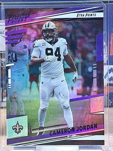 2022 Panini Prestige Cameron Jordan /199 Xtra Points PremiumPurple #212 ...