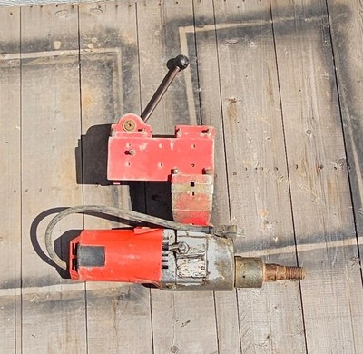 Milwaukee 4096 Diamond Coring Motor With Clutch - Red- USED 45242009480 ...