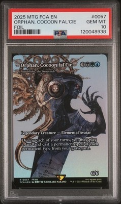 2025 MTG FINAL FANTASY: THROUGH THE AGES FOIL ORPHAN, COCOON FAL'CIE ...