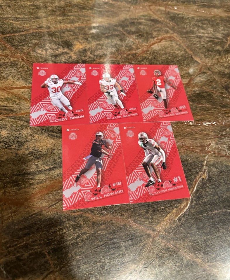 2024 Onit Ohio State Football Commemorative Box LIMITED EDITION! All 80 ...