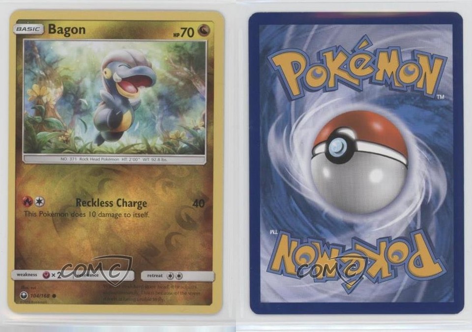 Bagon Reverse Foil Pokémon Sun & Moon Celestial Storm #104 00jz | eBay