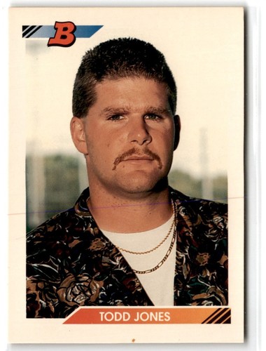 1992 Bowman Todd Jones #202 Houston Astros Baseball Card | eBay
