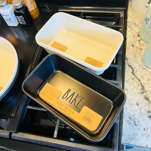 Rae Dunn Black 9 inch Loaf Baking Pan Bake | eBay