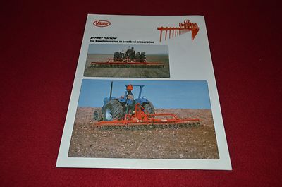 Vicon Power Harrow Dealer's Brochure DCPA6 | eBay