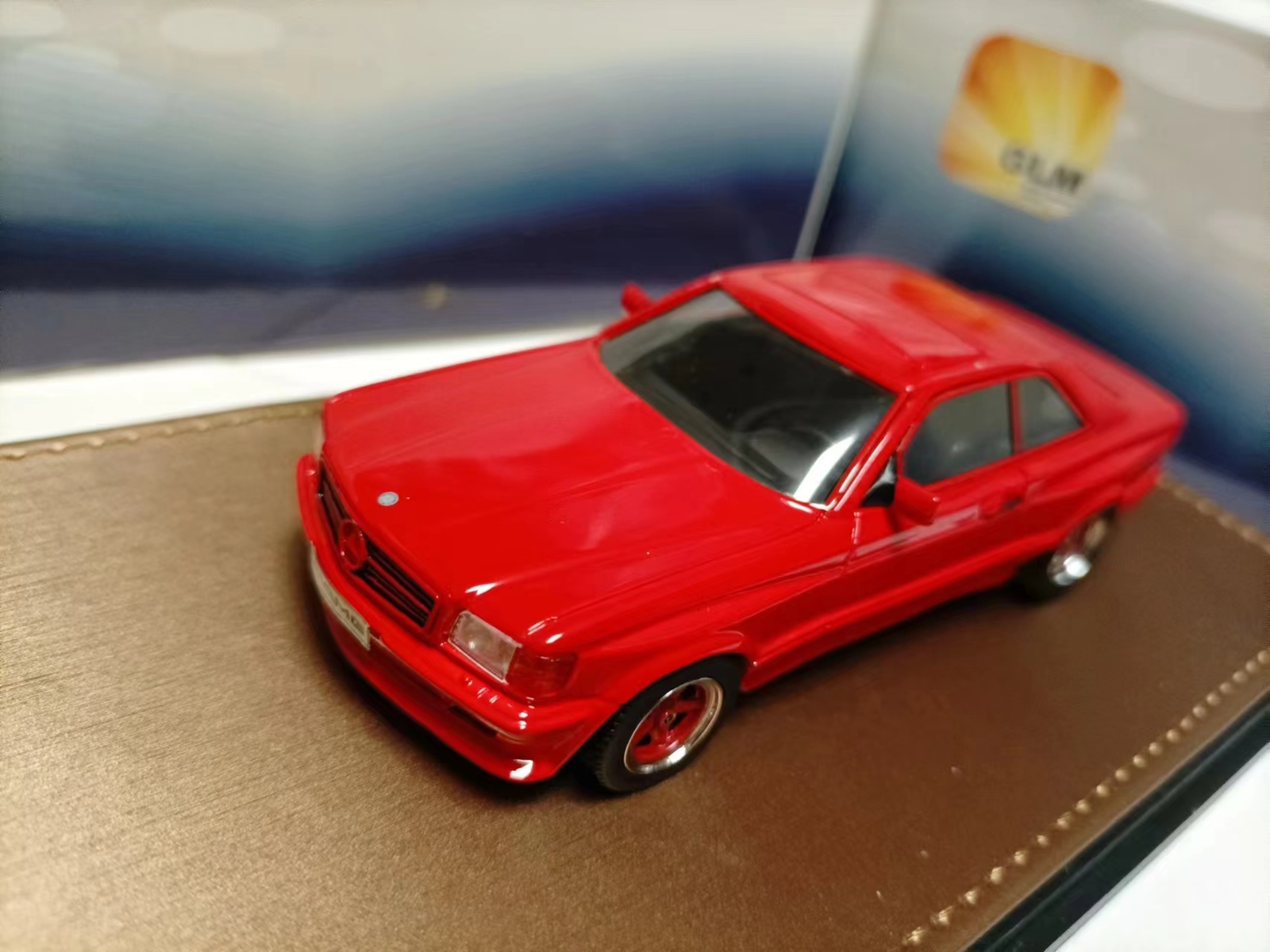 GLM 1/43 Mercedes Benz AMG C126 6.0 Coupe Wide Body 1984-85 Red | eBay
