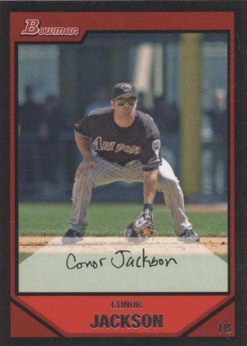 2007 Bowman - Conor Jackson #25 for sale online | eBay