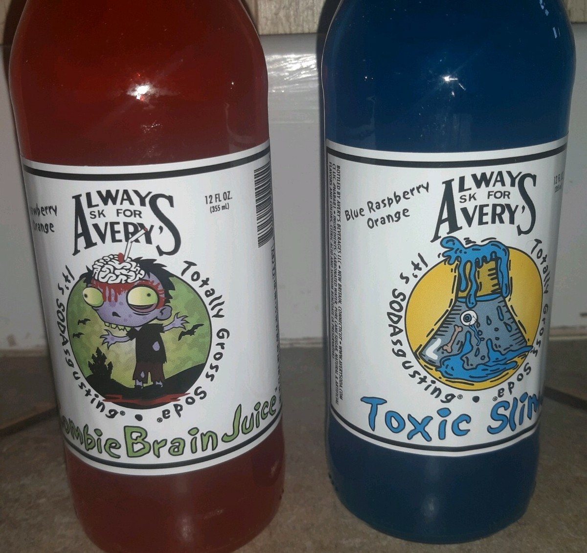 Zombie Brain Soda Weird Sodas Real Soda In Real Glass Bottles