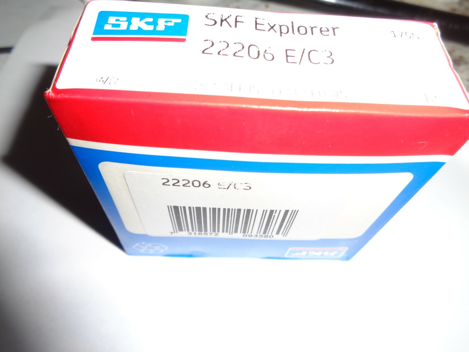 5 SKF EXPLORER 22206 E/C3 Spherical Roller Bearing NEW Sealed Box ...