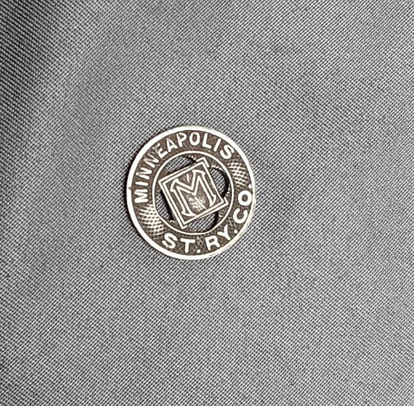 Minneapolis, Minnesota MN Minneapolis St. Ry. Co. Fare Transit Token ...