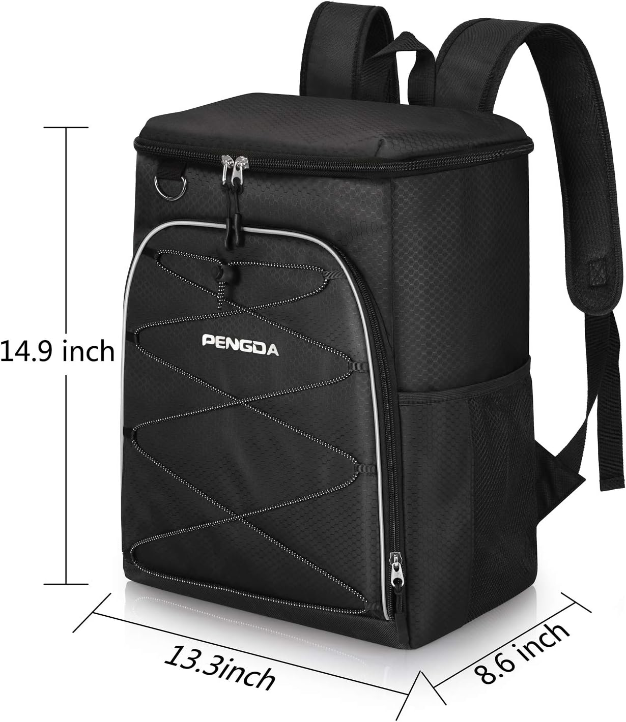 Pengda Cool Bag Rucksack 25 Cans Insulated Backpack Large Capacity ...