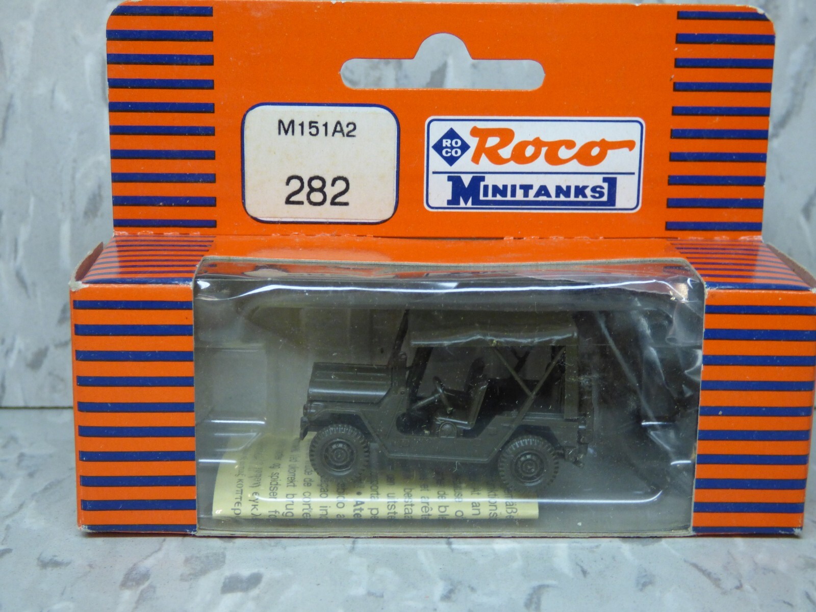 Roco Minitanks (NEW) 1/87 Modern US M-151 A2 Ford Mutt Jeep Lot# 5544 ...