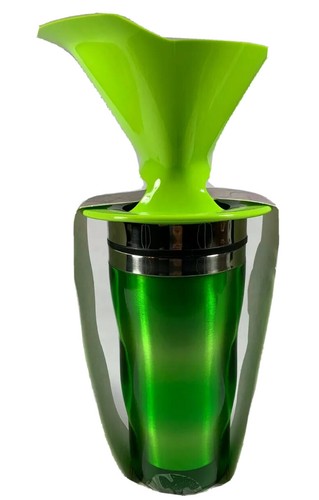 *NEW* Melitta Ready Set Joe To Go Coffee Green Travel Mug & Filter Cone ...
