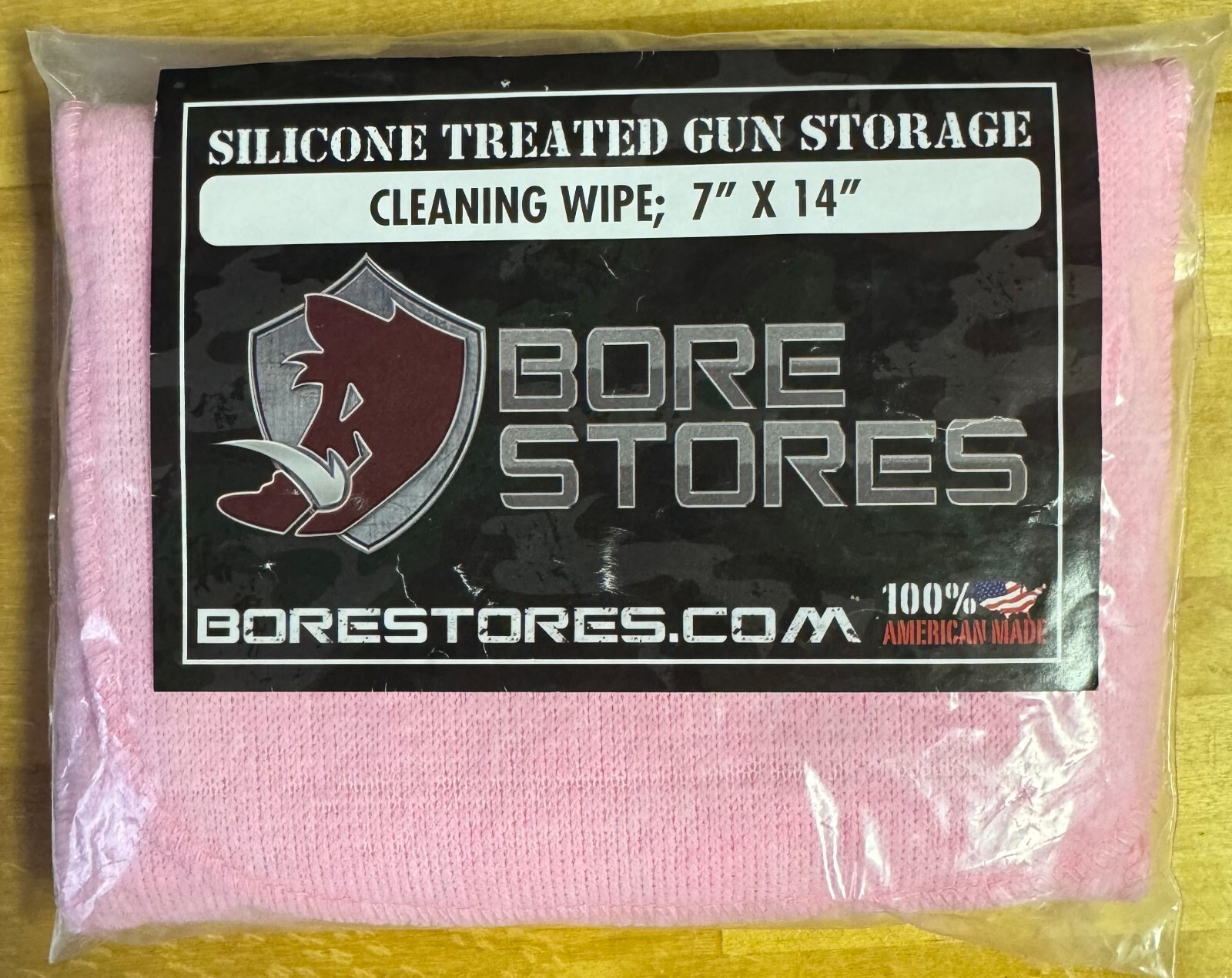 Bore Stores Gun Cleaning Wipe, Plush 7" x 14", choice Gray or Pink FREE ...