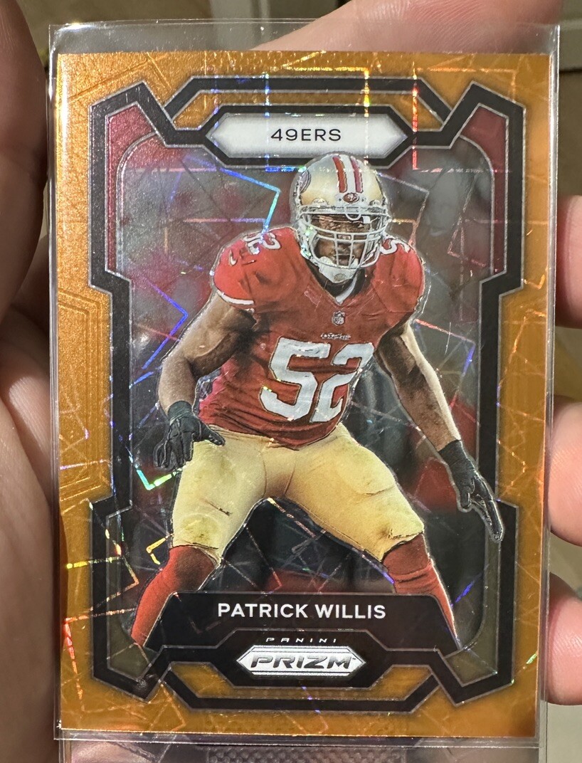 2023 Panini Prizm Patrick Willis 🔸Orange Laser HOF #269 | eBay