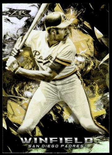 2018 Topps Fire Gold Minted Dave Winfield San Diego Padres #196 | eBay