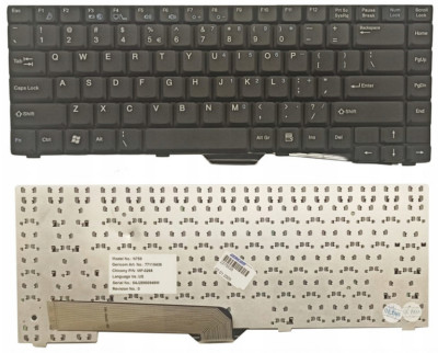 Keyboard for FUJITSU SIEMENS Pi2530 Pi2540 N755 NB755 NB757 Original US ...