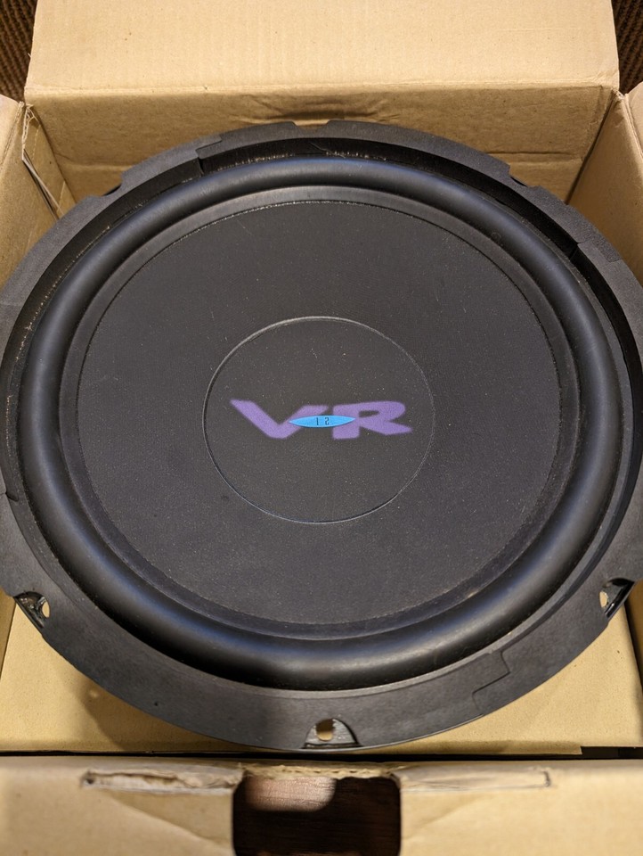 Rare unused Alpine XR12 Subwoofer 12 inch Model SWS-3087 | eBay