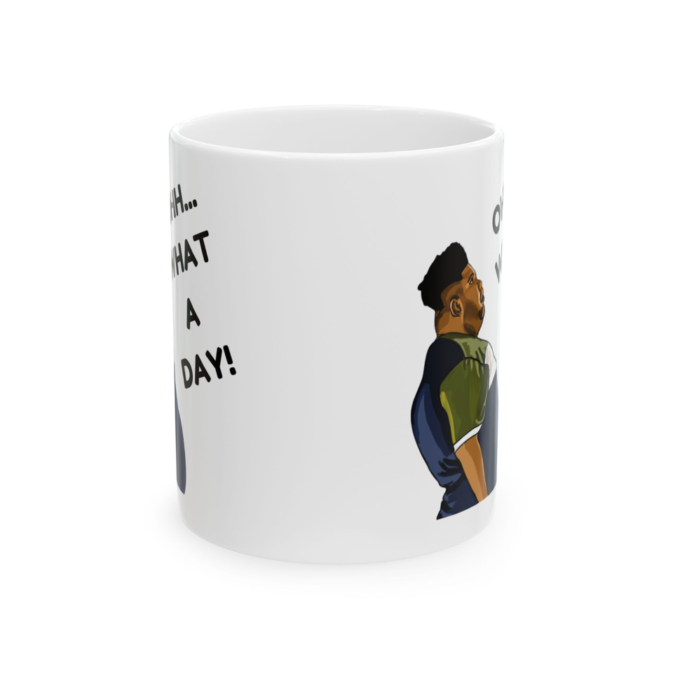 Novelty Harvey Price Oh What a Day Mug 11oz Ceramic | eBay UK