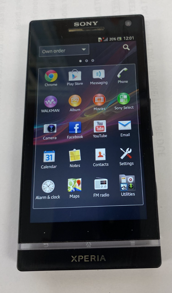 Sony Xperia S LT26i Ericsson Xperia Nozomi Arc HD 32GB 1GB RAM 12MP ...