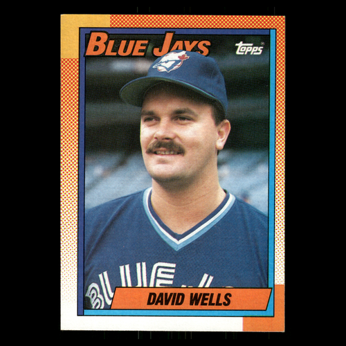 David Wells #229 1990 Topps Toronto Blue Jays Baseball Card MLB | eBay