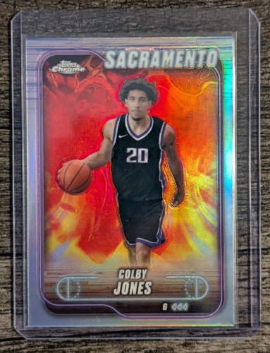 2025 Topps Chrome Basketball: Colby Jones HOLO #192 | eBay