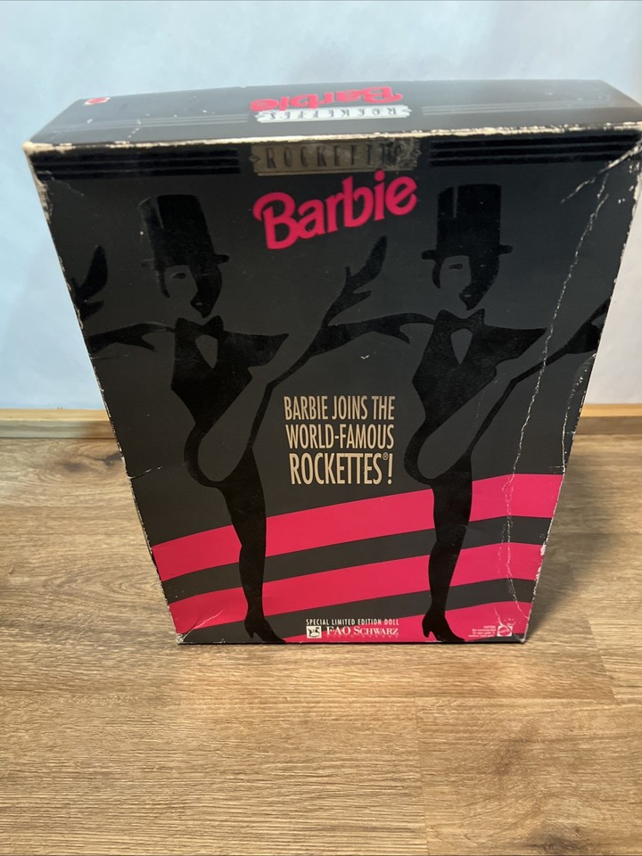 Rockettes Barbie Special Limited Edition Doll FAO Schwarz Fifth Avenue ...