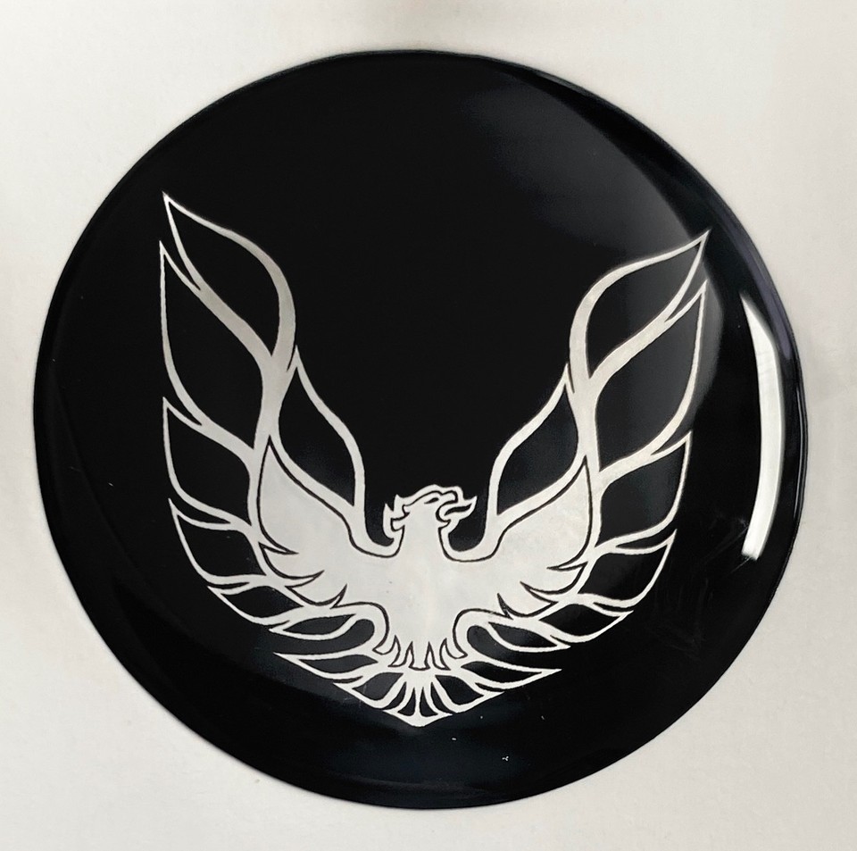 CHROME FIREBIRD TRANS AM SPECIAL EDITION SE Wheel Center Cap Emblems ...