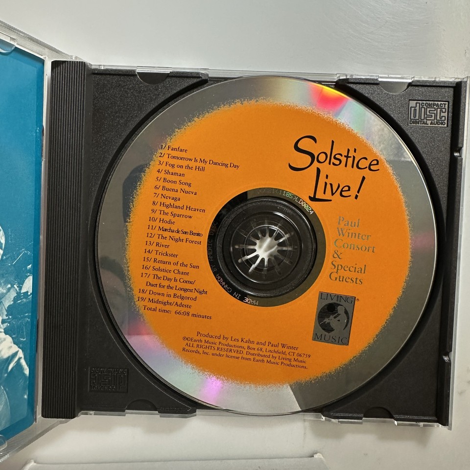 Solstice Live CD Paul Winter Consort | eBay