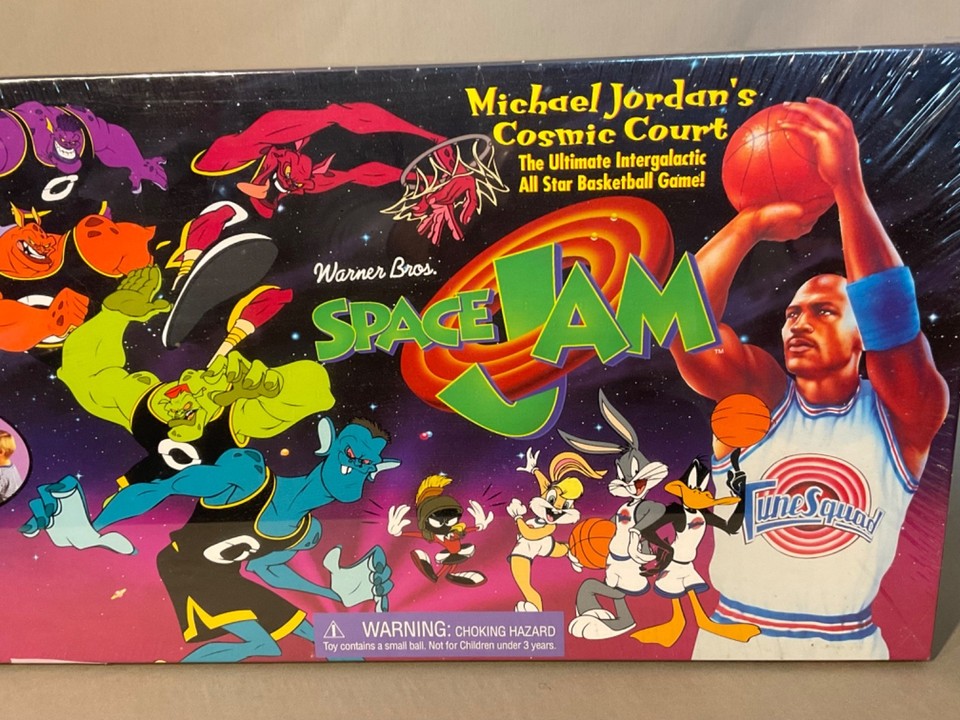 Michael Jordan’s Cosmic Court 1996 Warner Bros. Space Jam Game Brand ...