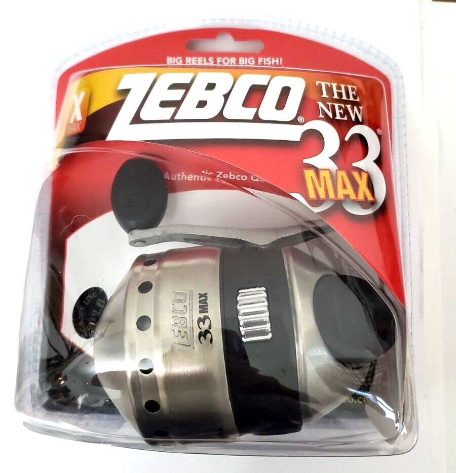 33 ZEBCO MAX SPINCAST REEL by 2.6:1 1B B 33MXK | eBay