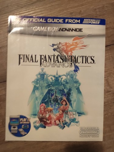 jeu game guide final fantasy ff tactics advance gba gameboy us nintendo ...