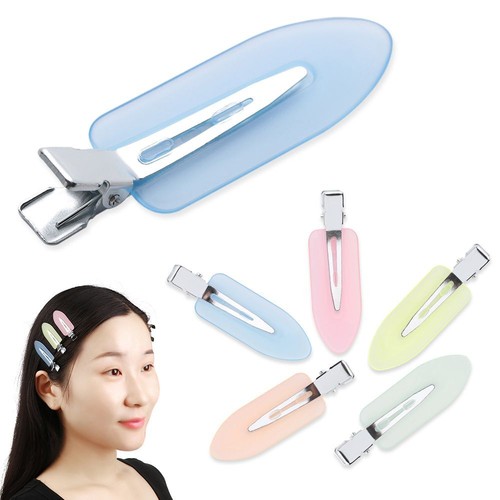 Styling Bang Clip Seamless Hair Curl Clips No Bend Barrettes No Crease ...