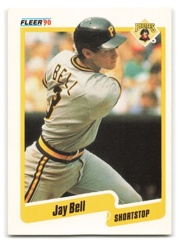 Jay Bell 1990 Fleer BASEBALL #459 Pittsburgh Pirates | eBay