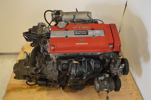 96-00 JDM HONDA CIVIC B16B TYPE R 1.6L VTEC ENGINE 5 SPEED MANUAL LSD ...