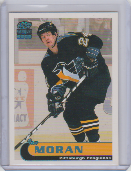 1999-00 Pacific Paramount Ice Blue Parallel #191 Ian Moran Pittsburgh ...