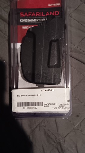 Safariland 7378 7TS ALS Concealment Belt Clip Holster For A Sig Sauer ...