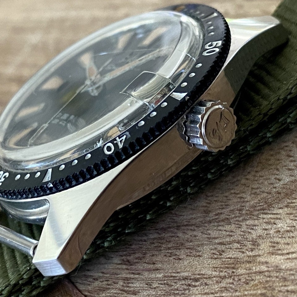 Vintage {Prof. SERVICED} ShangHai 114 Diver SS4 Chinese Military Watch ...