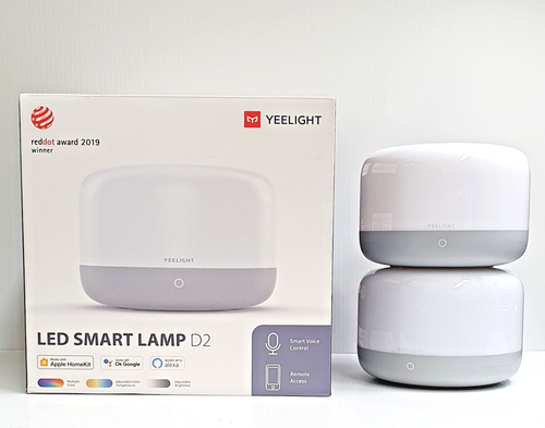 Yeelight Smart LED D2 Bedside Lamp, Smart Control, Touch Adjustable Colour, F/P | eBay