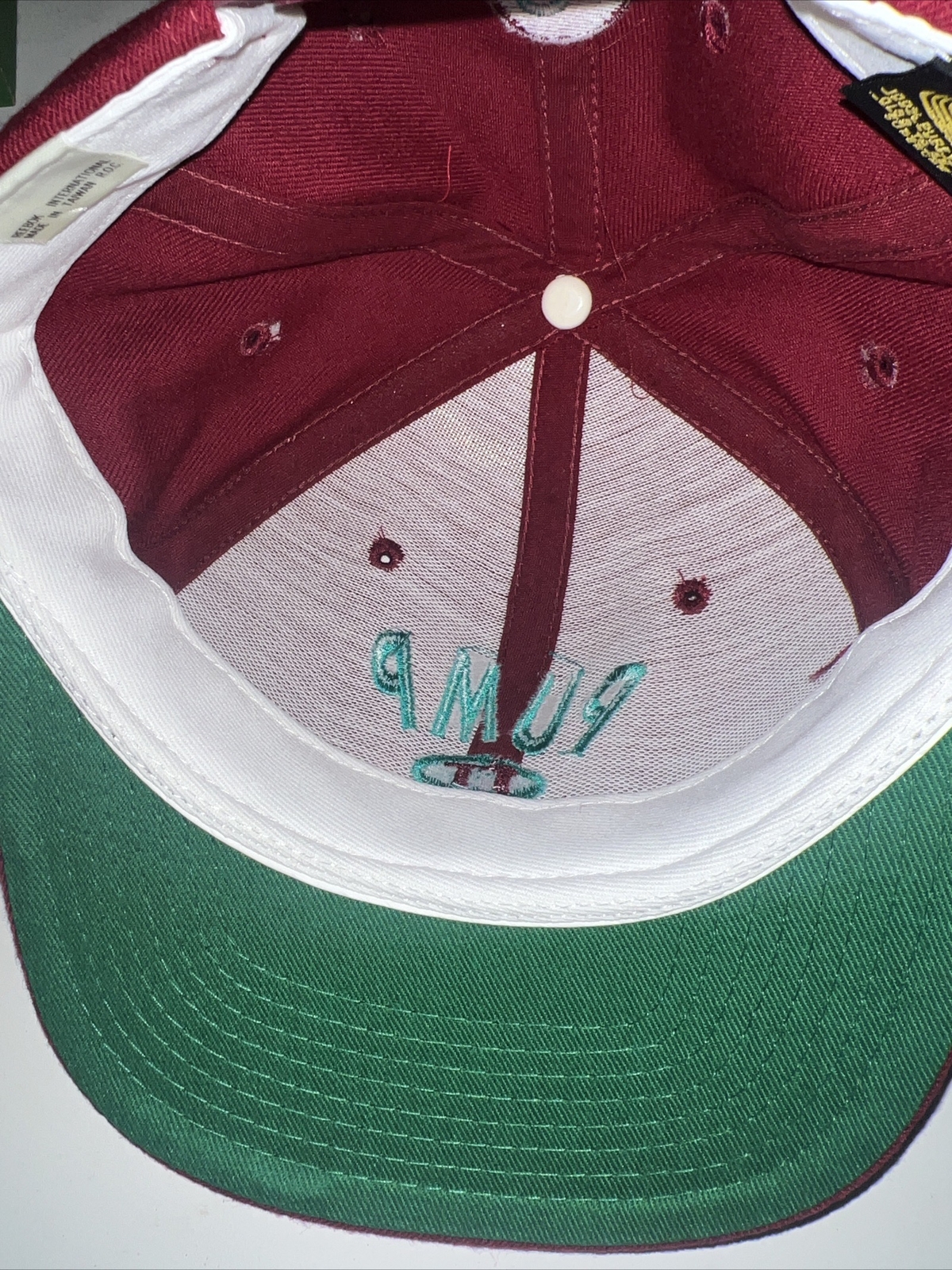 DS New Vintage Reebok PUMP IT UP Wool snapback Hat From The 90’s ...