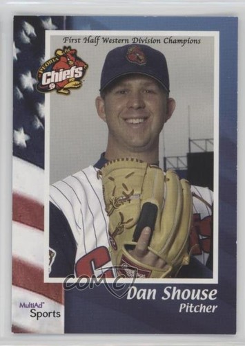 2002 MultiAd Sports Peoria Chiefs Update Dan Shouse #23 | eBay