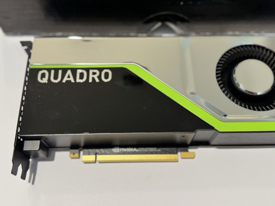PNY Nvidia Quadro RTX 8000 48GB GPU Graphics Card VCQRTX8000 PRISTINE ...