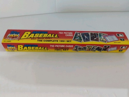 Topps 1991 Micro Baseball Mini Cards Complete Set Picture Cards Chipper ...