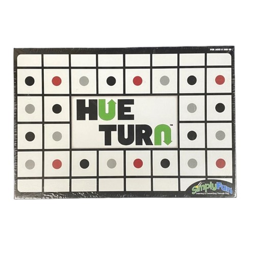 SimplyFun Board Game Hue Turn Educational Shapes Designs Recognition ...